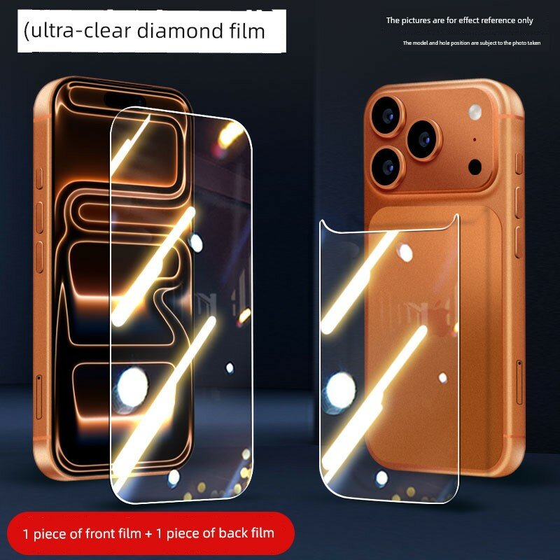 Набор защитного стекла для iPhone Air - передняя и задняя пленки, по 1 шт. для полной защиты