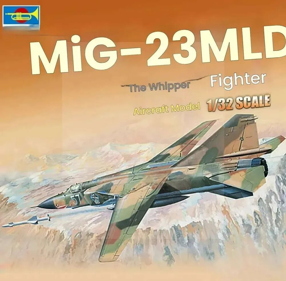 Trumpeter 1/32 03211 MiG-23MLD Flogger K Модель сборки самолета из пластмассы