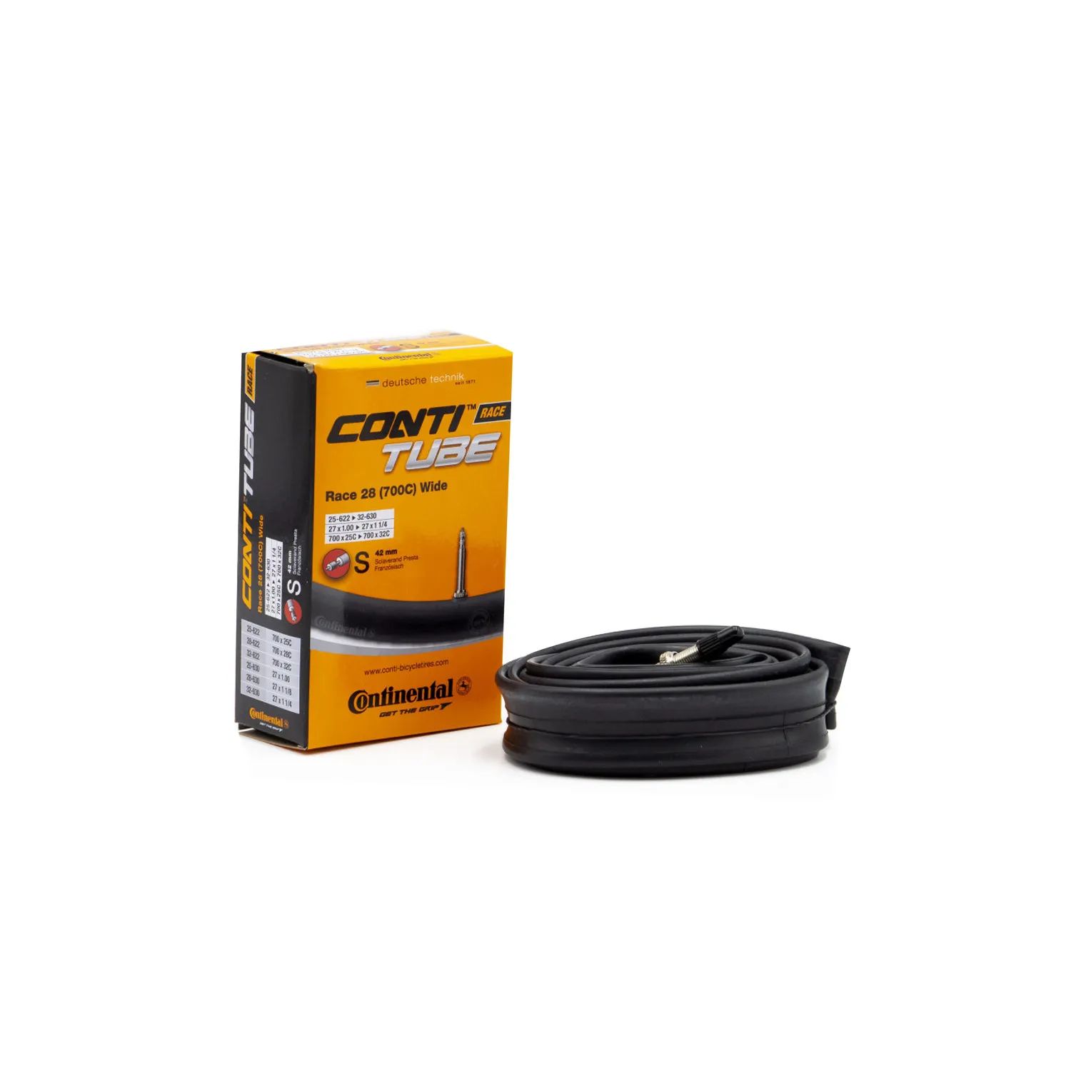 Камера Continental 28/700x25-32 вело 42 мм (02-0181921)