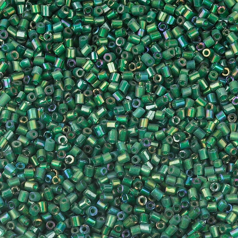 Стеклянные бусины 2 мм AB цвет 2mm 1000pcs-bottle, Зеленый, Tender Green