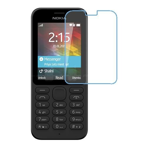 Скрин Мобайл защитный экран для Nokia 215 Dual SIM из нано стекло 9H