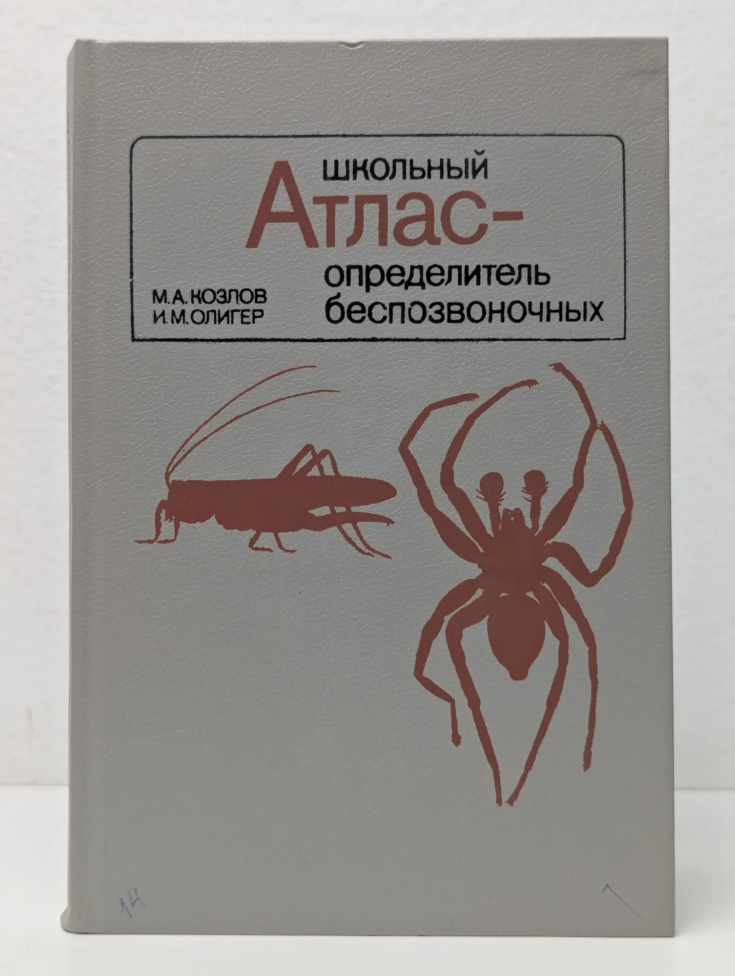 Школьный атлас-определитель беспозвоночных Козлов Михаил Алексеевич, Олигер Иван Михайлович 1991