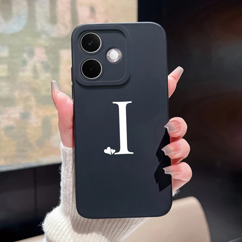 Для Oppo A5 Pro 4G 5G Fundas Simplicity Fashion Letters Coque Черный, For Oppo A5 Pro 4G, TYB-7I