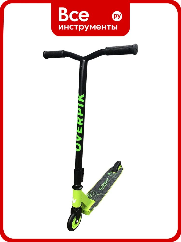 Трюковый самокат Nonstopika Overpik (Green) overblack green