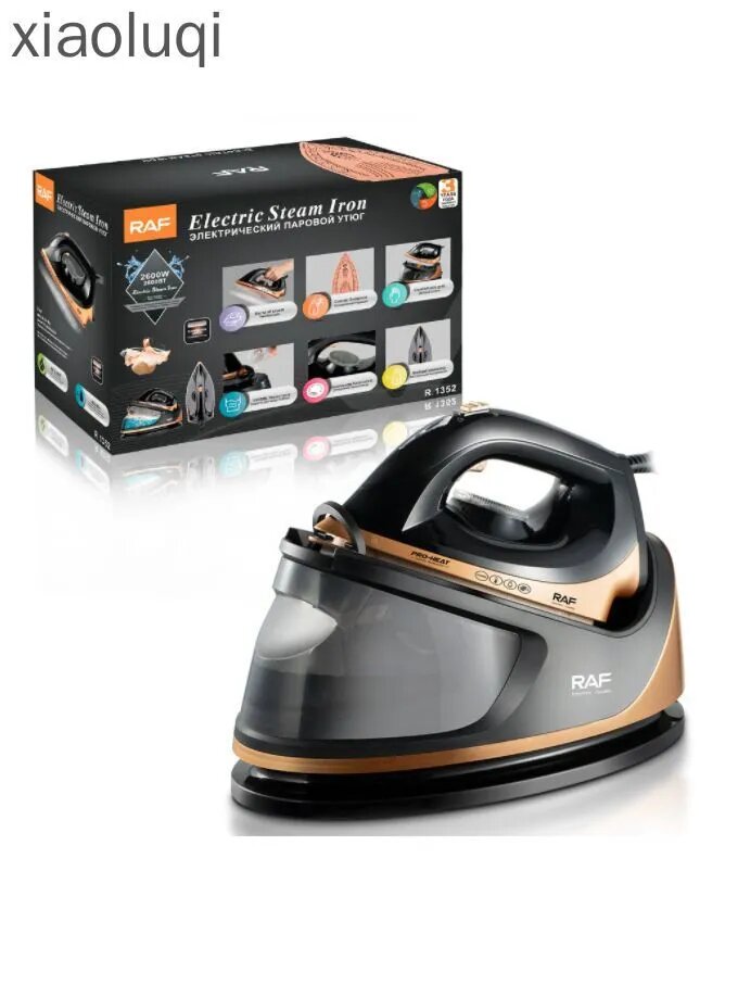 Парогенератор Парогенератор BRAUN IS7286BK CareStyle 7 Pro, черный, золотой