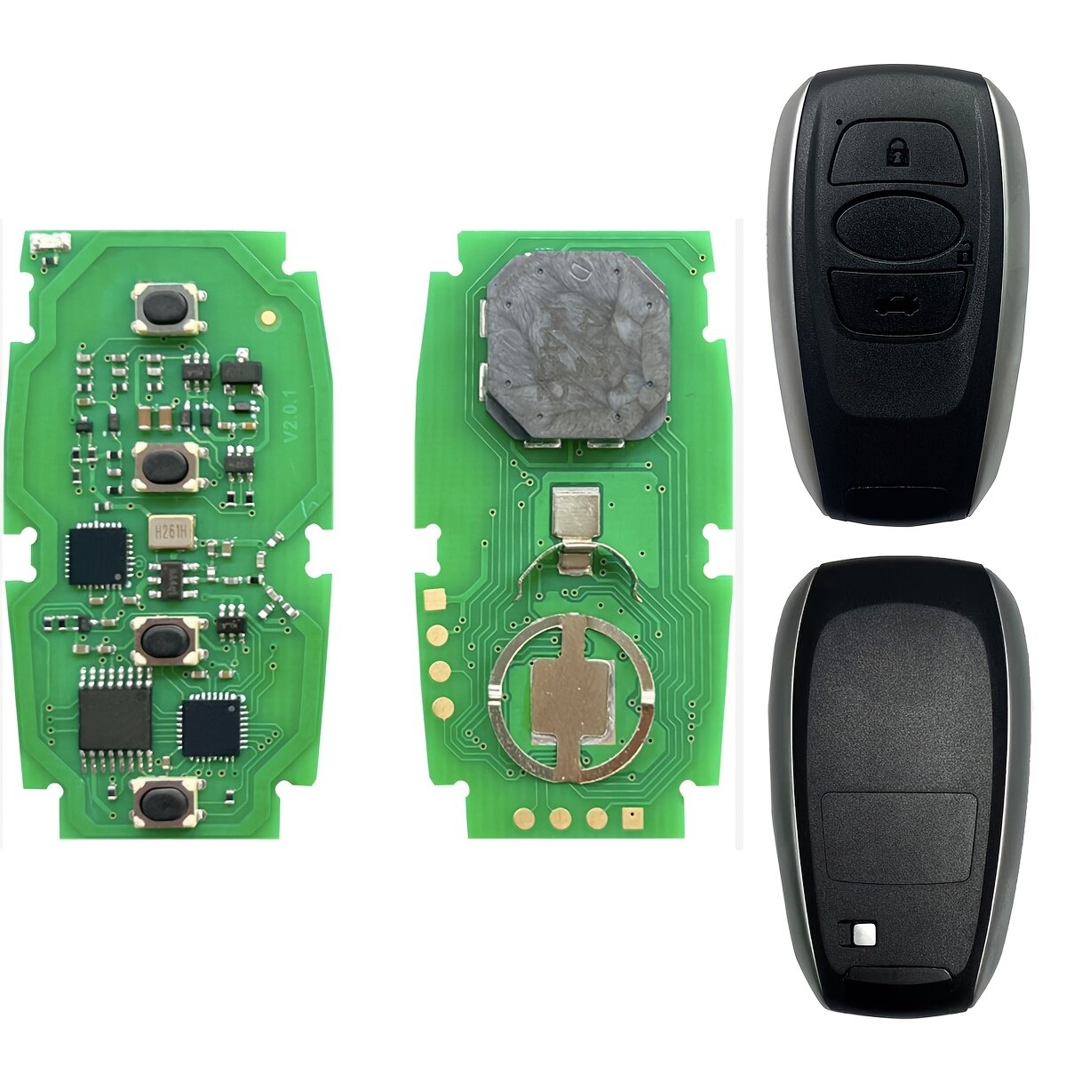 Автомобильный беспроводной ключ KXK034003-ZF 14AHA-01 281451-5801 314.35 МГц FSK Чип 4D P1: F1 DST80