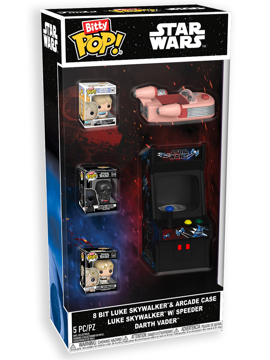 Набор Funko Bitty POP: Star Wars - Starter Set 5 шт. (96971) (2,3-5,1 см)