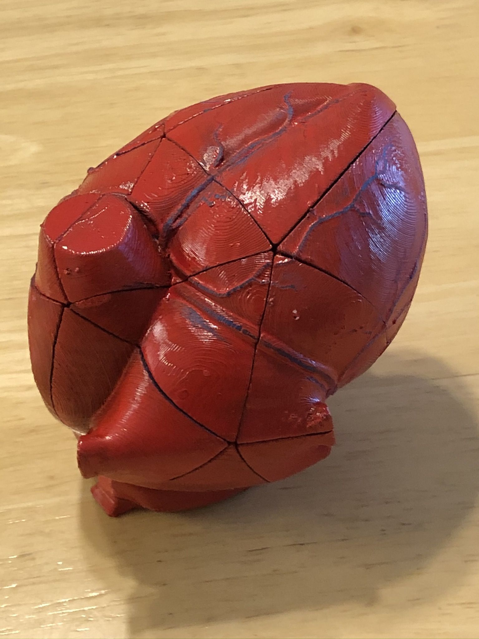3D-пазл сборный в форме сердца, PLA, 3D-печать, арт. PZ-PUZ-TV-4146688
