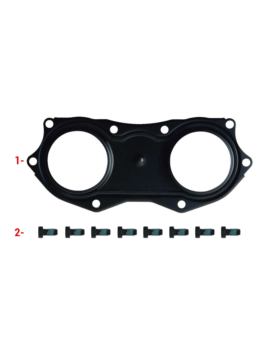 Рмк крышки суппорта knorr sn6/sn7/sm7/st7 (крышка, болт м8х16мм 8шт) schmitz mercedes-benz (CHEEFT 1045)