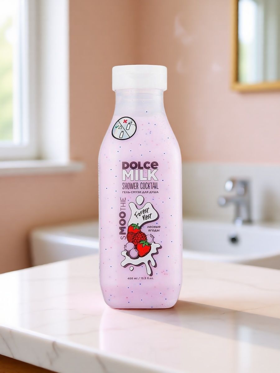 DOLCE MILK Гель-смузи для душа форест рест, 400 мл