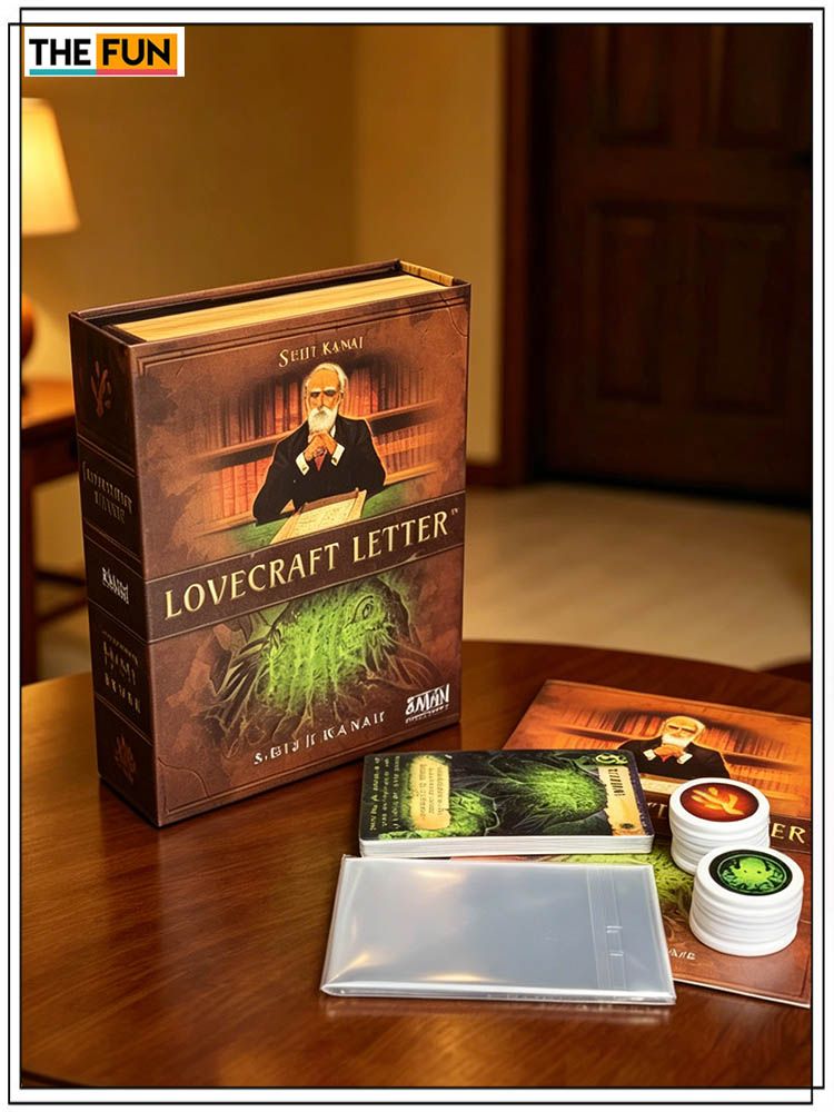 Настольная Карточная Игра Настольная Lovecraft Letter Игра (Карточная) Новая Версия Игры