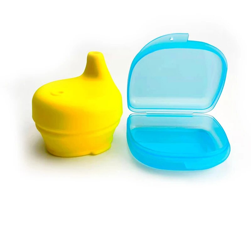 Силиконовые крышки для чашек Sippy BPA Free Yellow