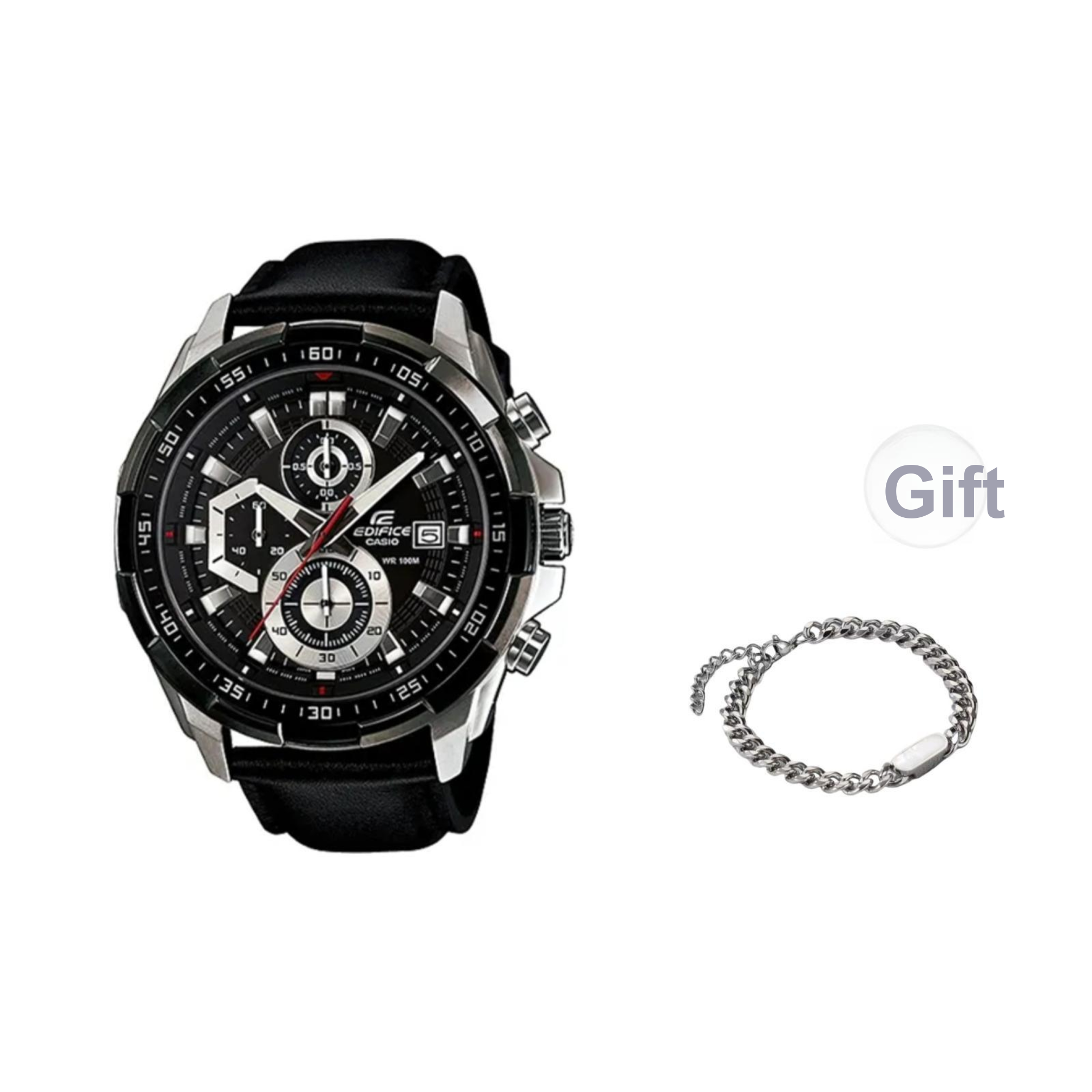 Наручные часы CASIO Edifice, черный — фото 1