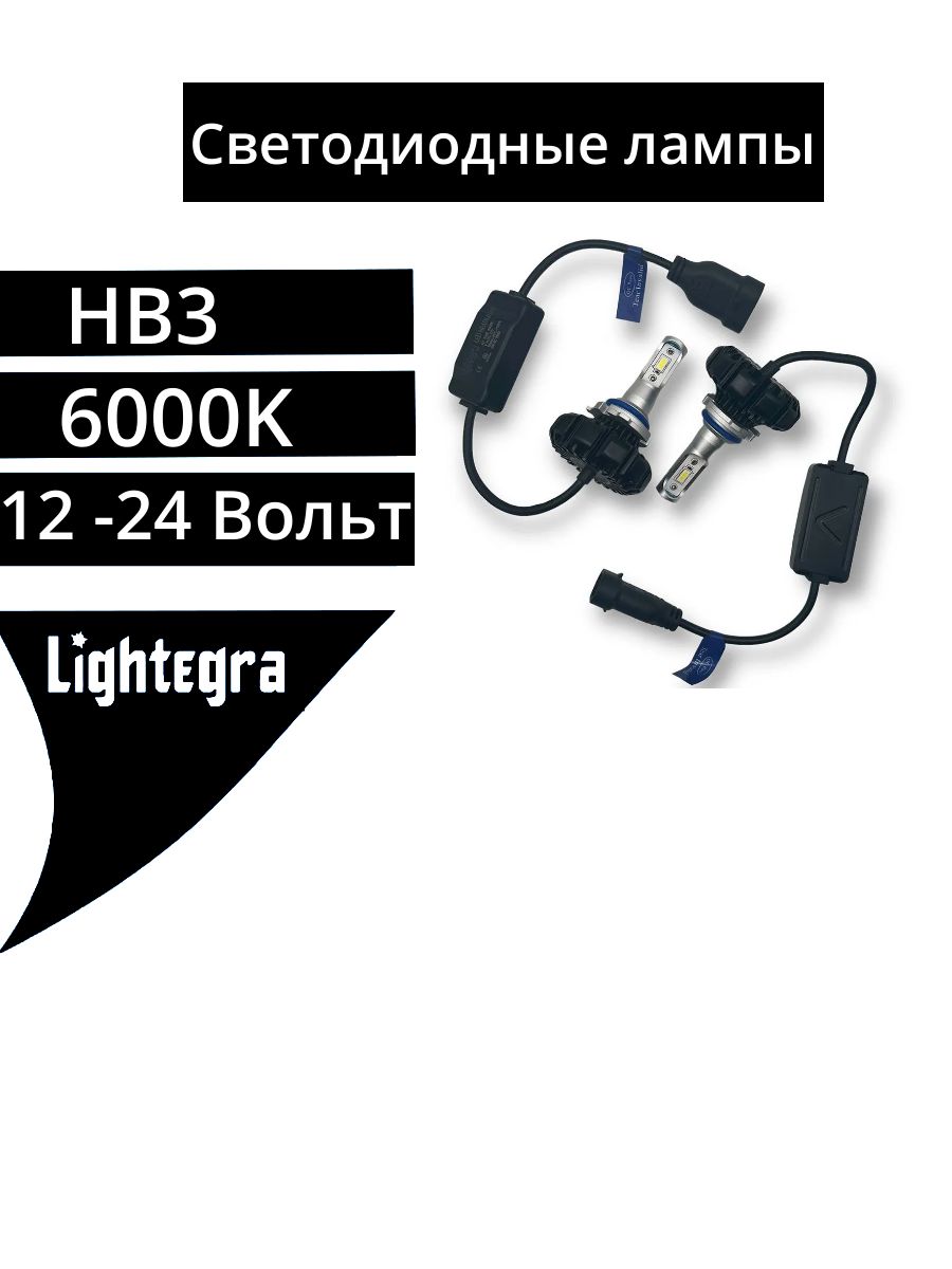 HB3 ( 9005 ) серия N1 Светодиодная автомобильная лампа LED HEADLIGHT 40W 12-24V 2 шт.