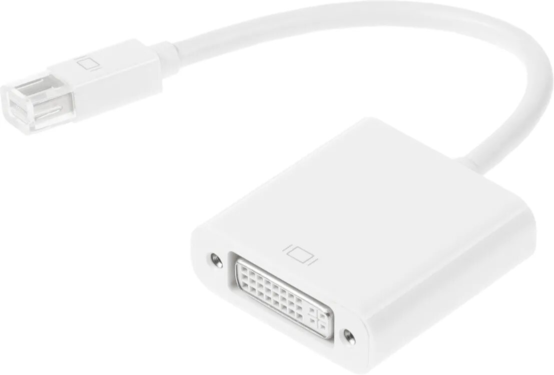 Адаптер DVI NingBo DVI-D (f) - miniDisplayPort (m), 0.245м, белый