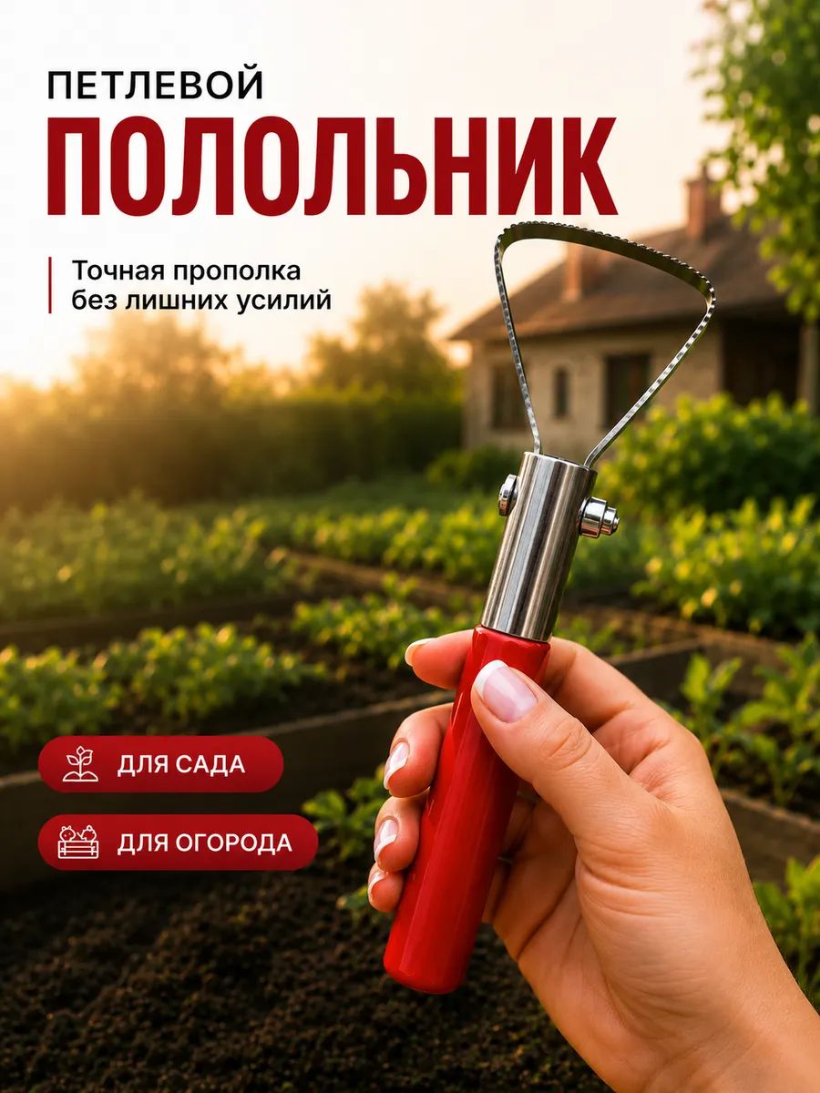 Полольник плоскорез петлевой для огорода и сада