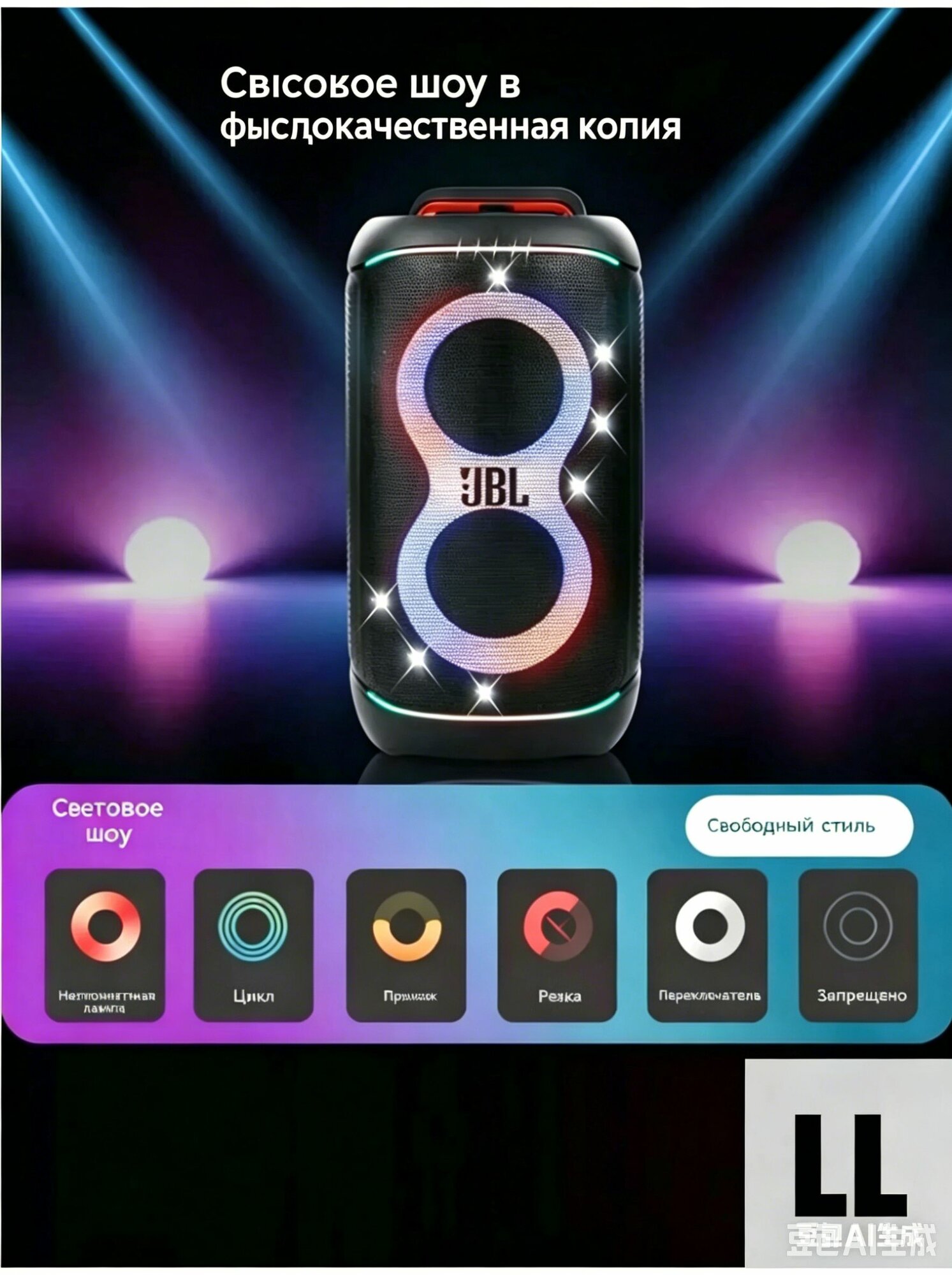 PARTYBOX320 trolley audio наружный динамик для пения песен K, сабвуфер, семейный динамик для тележек KTV