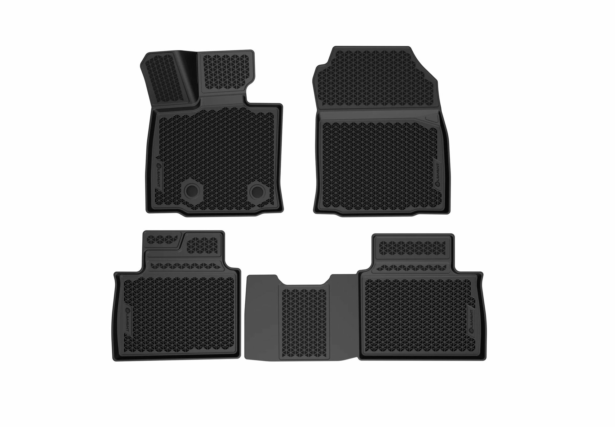 Коврики 3D в салон ЭВА для TOYOTA RAV4 VI (XA60) 2025-н. в. внедорожник, ELEMENT, 4 шт, полиуретан, EVA. ELEMENT3DA72022210K
