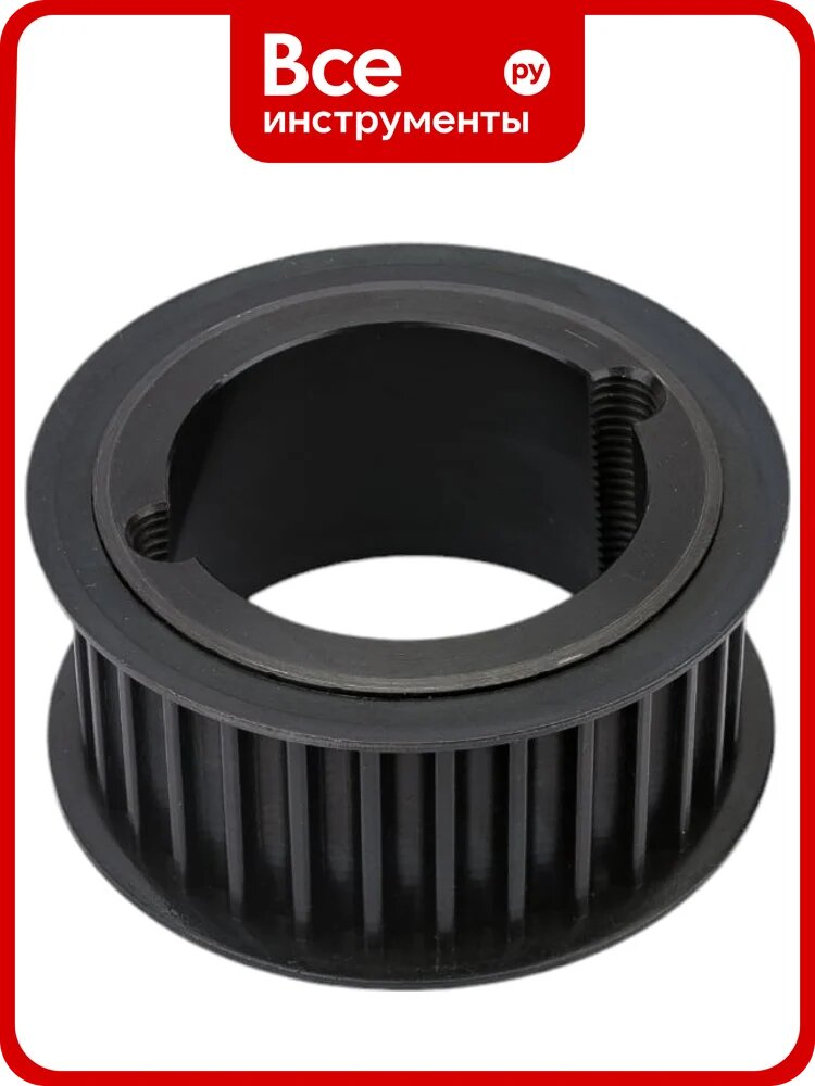 Зубчатый шкив под втулку 8M-30, тип F, Z 30, сталь (TB 1615) BeA 8M-30-30TBBEA