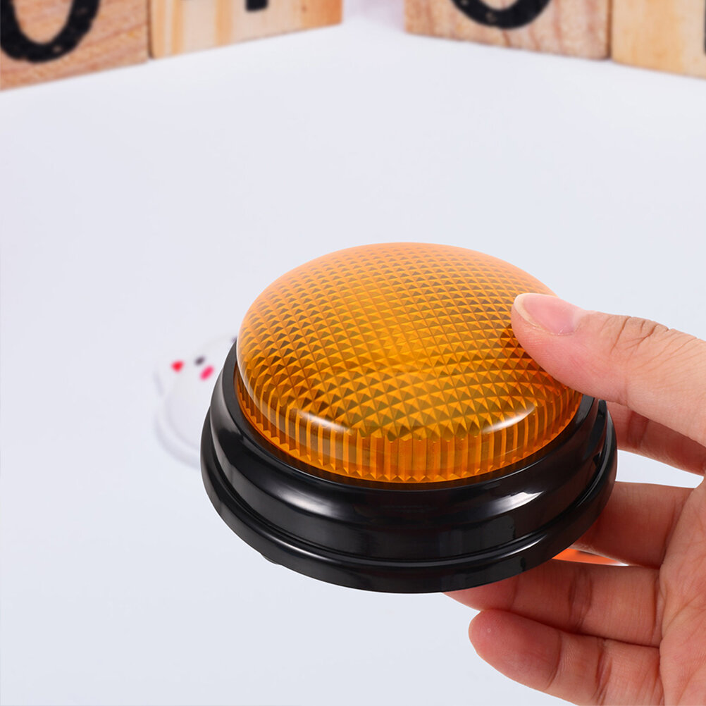 Игровой Бuzzer С Подсветкой И Звуком Для Викторин И Игр 2 Штуки 8X8X4Cm