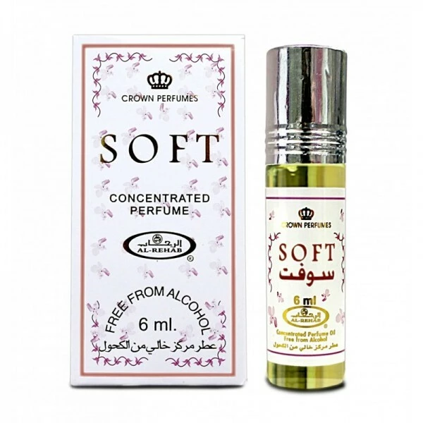 Al Rehab Soft масляные духи 6 мл - аромат унисекс с роллером