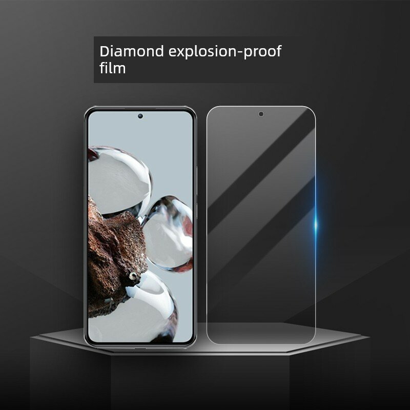 Стеклянный экран для Xiaomi 12T с высоким разрешением, 3 листа, защита от царапин