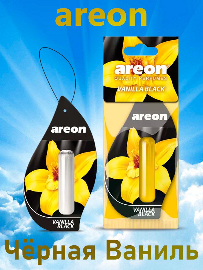 Areon Ароматизатор автомобильный, Черная ваниль, 5 мл