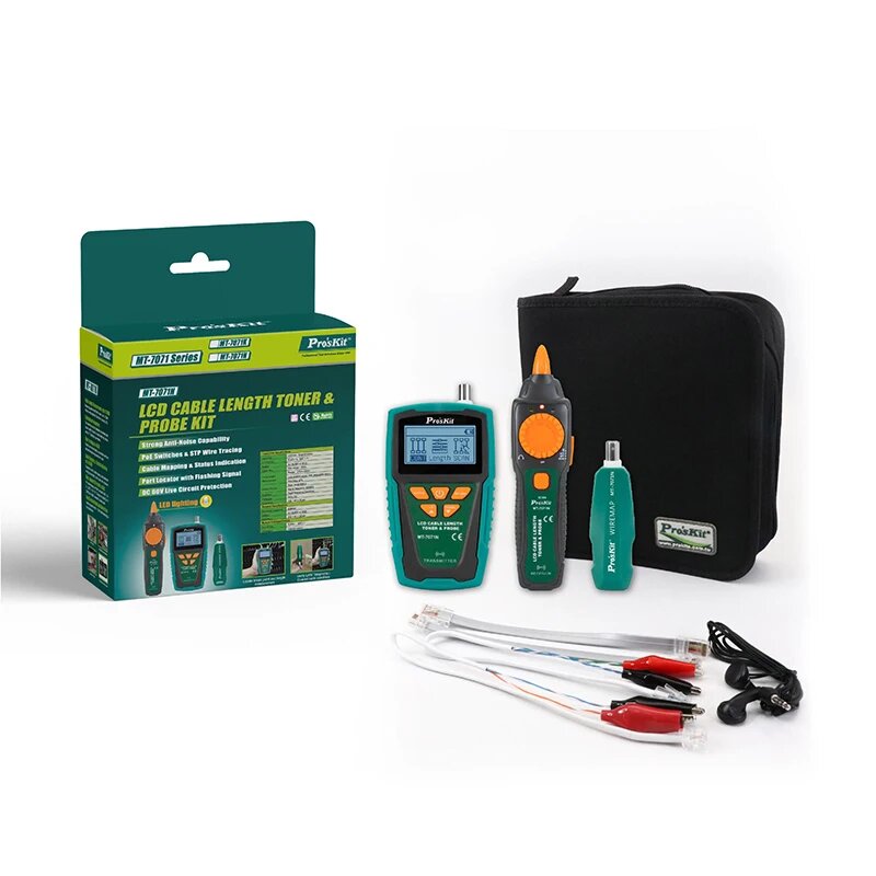 Pro'skit ЖК-кабельный тестер MT-7071N