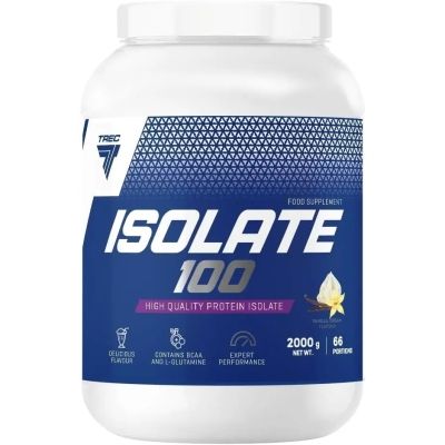 Trec Nutrition CFM Isolate 100, Изолят сывороточного белка, 2000 грамм