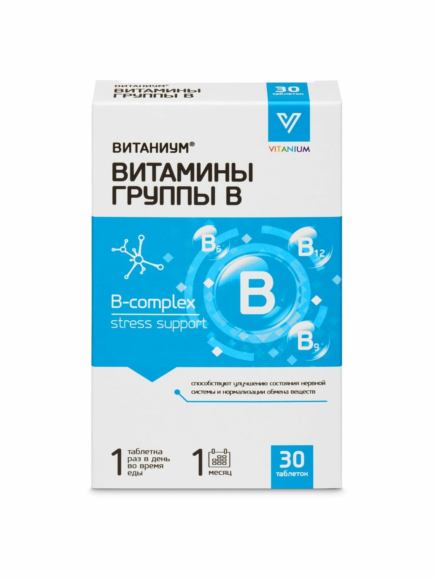 Внешторг Витаниум Витамины группы В таб №30
