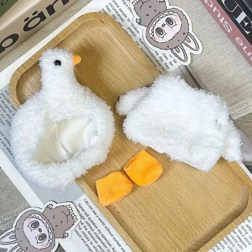 Эксклюзивный плюшевый гардероб 17 см для кукол Labubu, DIY набор в зверином стиле