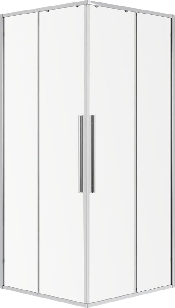 Душевой уголок Niagara Nova NG-6624-34 без поддона, стеклянный, 100x100, квадратный, раздвижной