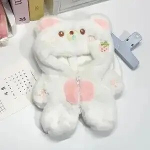 Комплект одежды для куклы 20 см: комбинезон для медвежонка