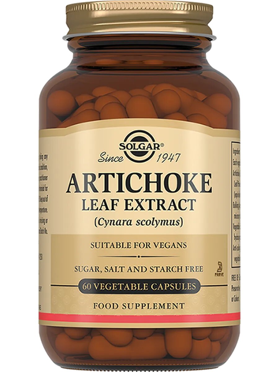 Solgar Экстракт листьев Артишока / Artichoke Leaf Extract Ve