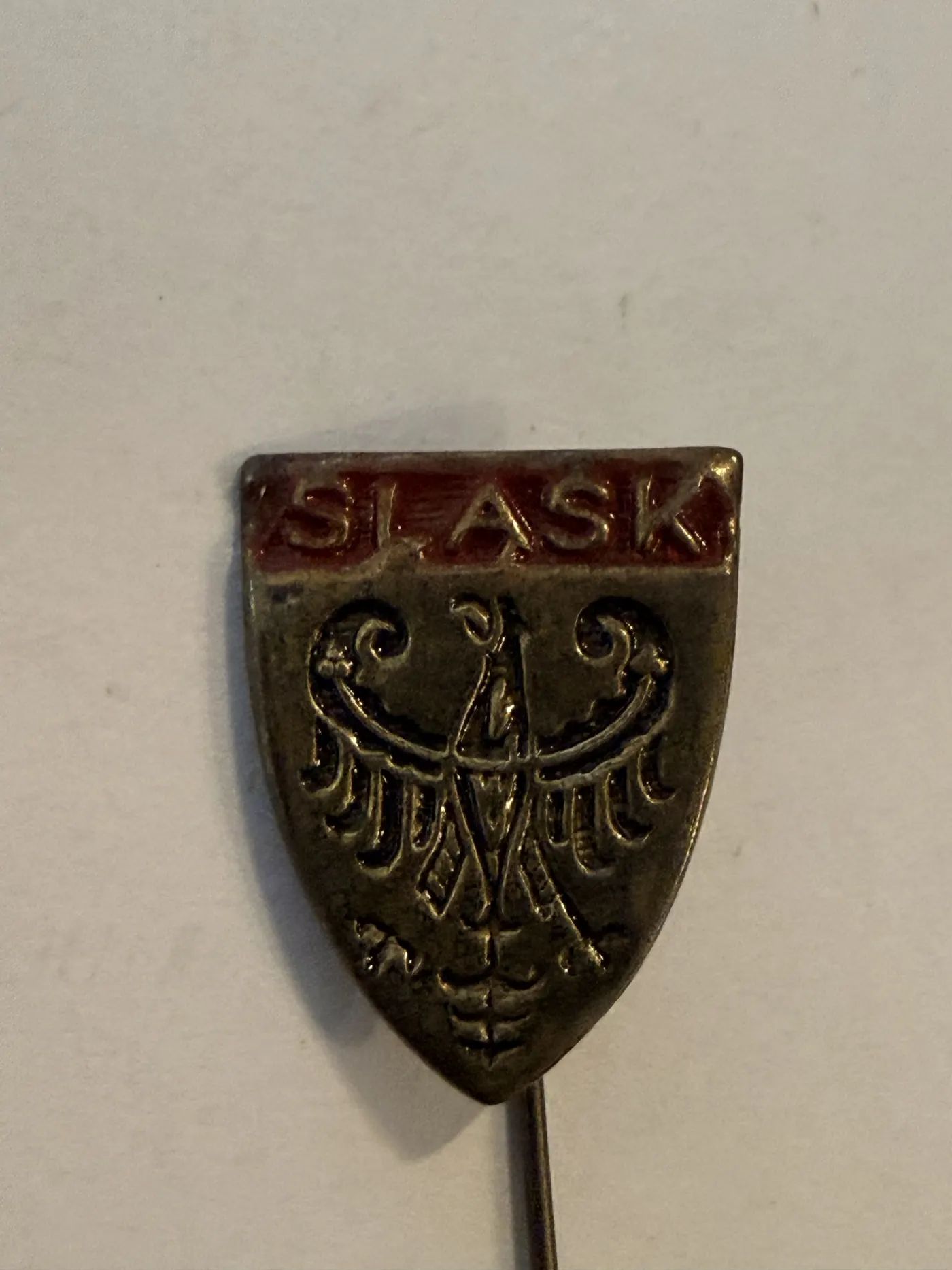 Коллекционный значок SLASK с геральдическим орлом, Силезия
