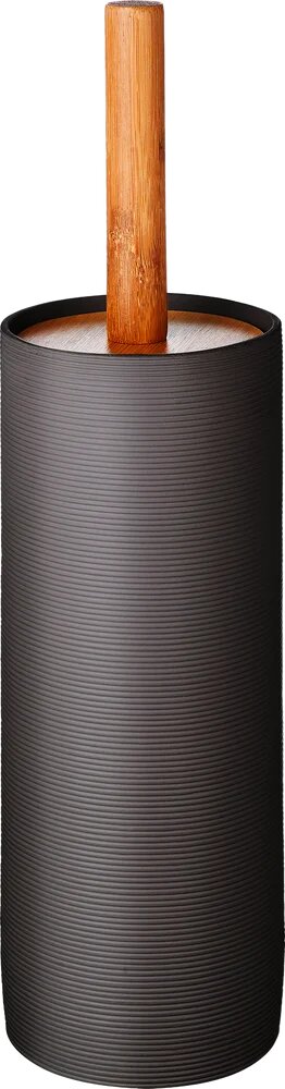 Ершик для унитаза Ridder Roller 2105407 напольный, серый, закрытый, с подставкой