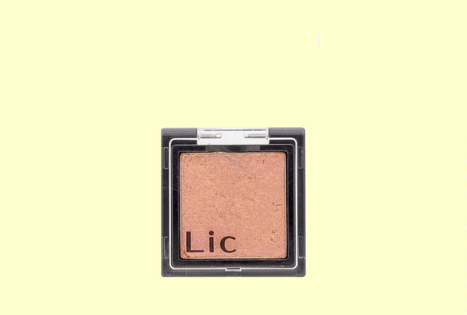 Тени-спарклы для век Lic Eyeshadow sparkle, оттенок 03, Yantarny, 1.8 г