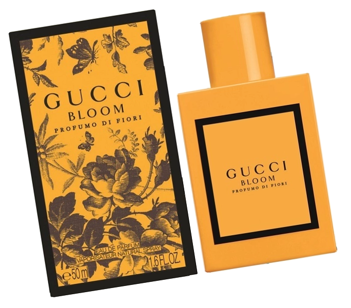 Парфюм для женщин Gucci Bloom Profumo Di Fiori желтые цветы 50 мл - Гуччи Блум Профумо Ди Фиори