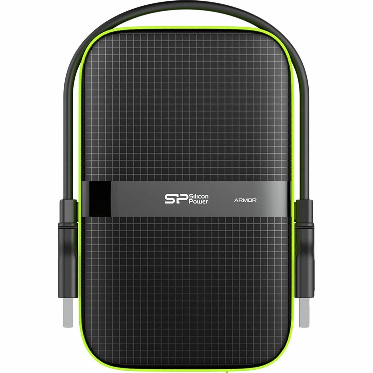 Портативный HDD Silicon Power Armor A60 2 TB USB 3.2, черный, пластик (1594887)