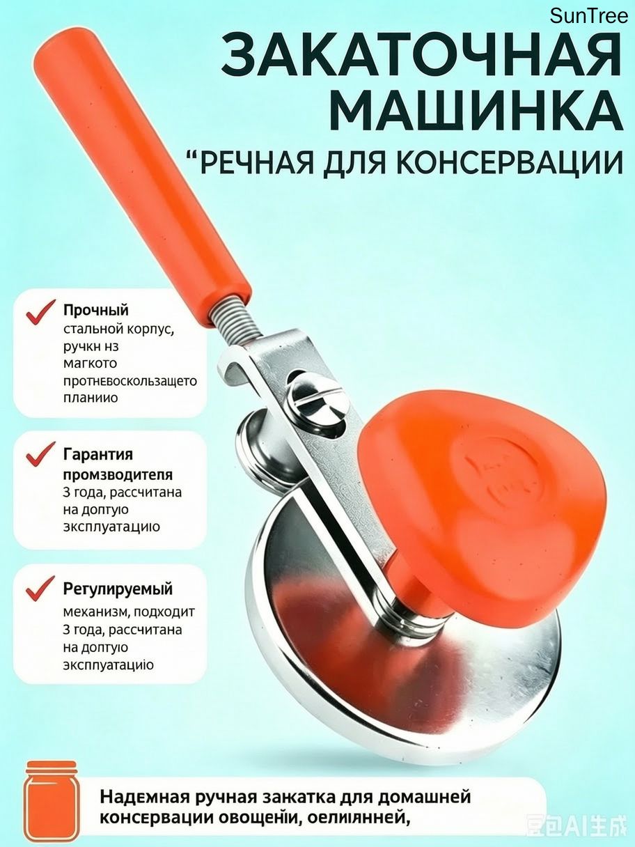 Закаточная машинка винтовая, 1 предм.