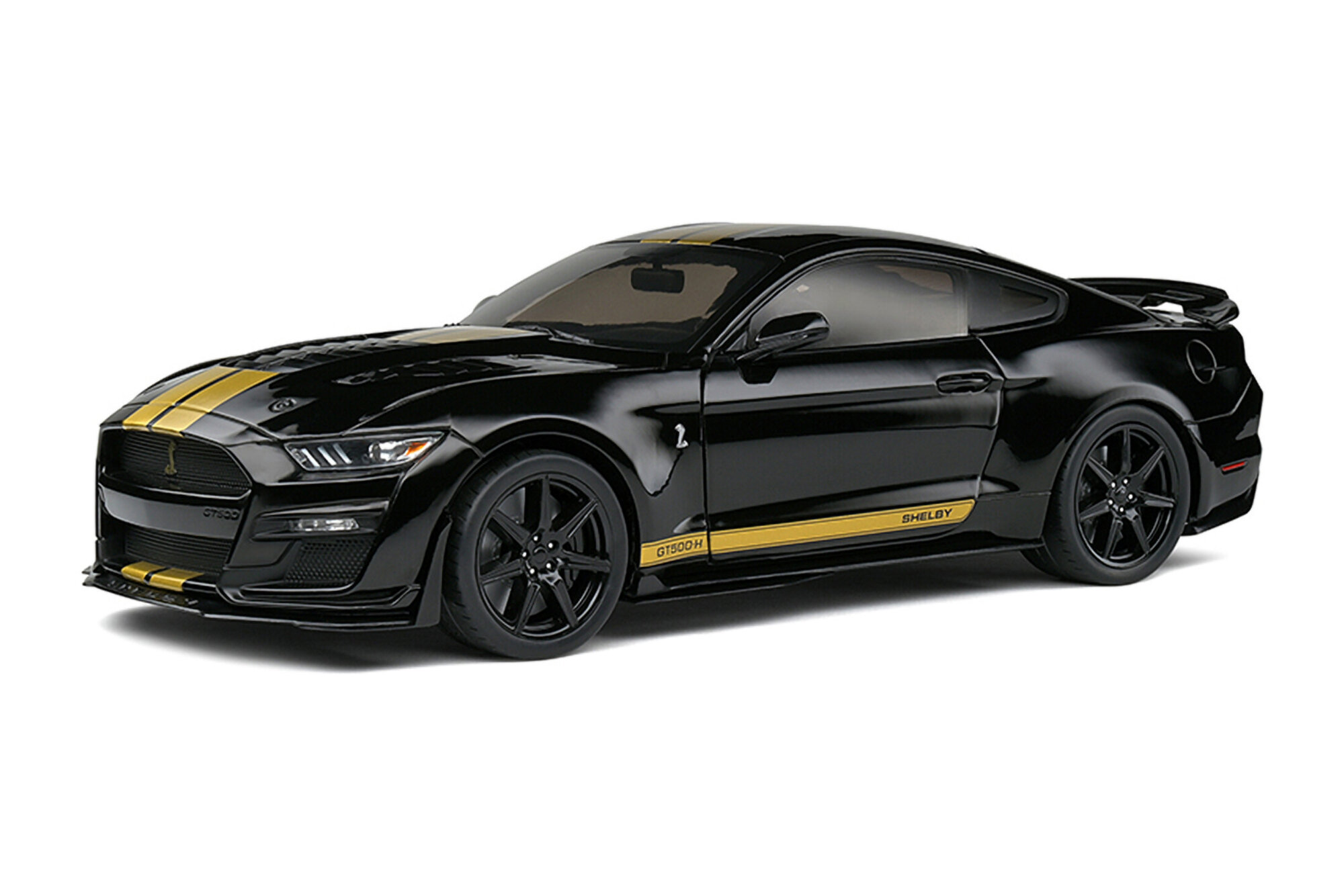Модель коллекционная SOLIDO Ford shelby mustang GT500-H 2023 black golden