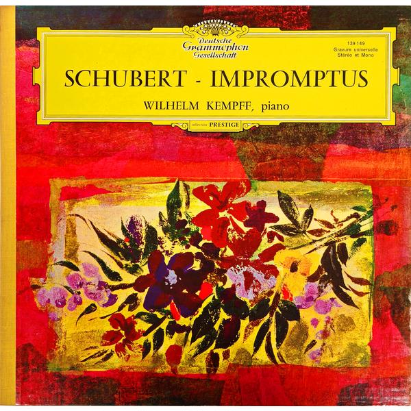 Винтажная виниловая пластинка SCHUBERT: IMPROMPTUS (WILHELM KEMPFF)