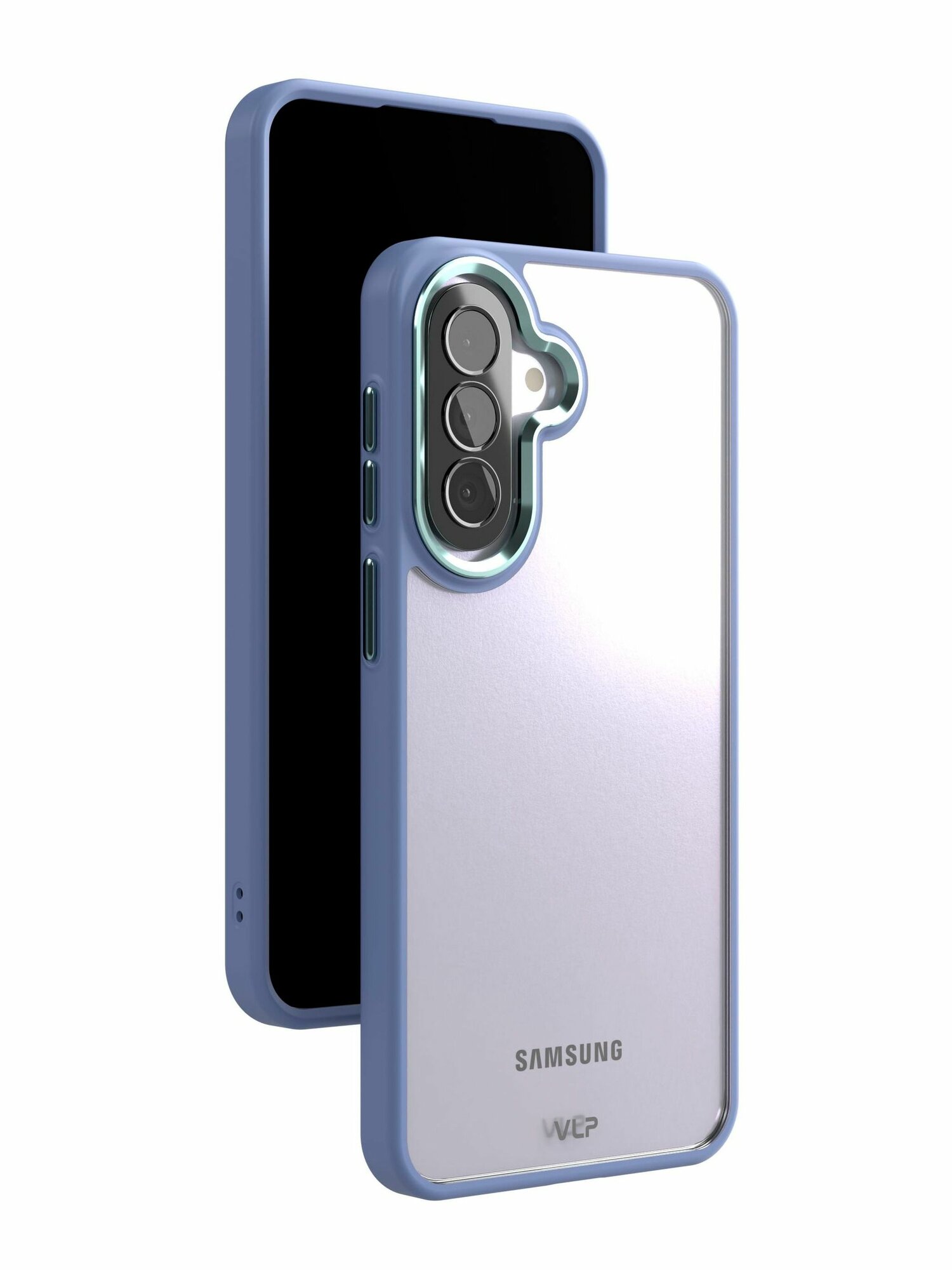 Чехол-накладка VLP Halo Case для Samsung Galaxy A37, лавандовый