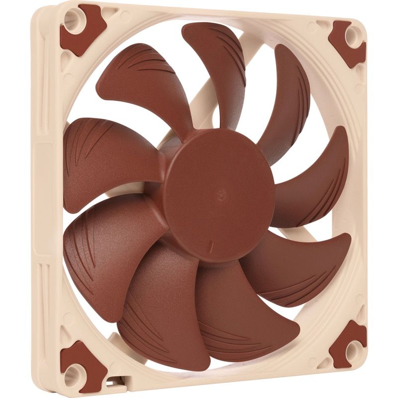Кулер для корпуса ПК Noctua 4-pin PWM, 29.72CFM, 19.9dBA (NF-A9X14 PWM), для охлаждения корпуса и комплектующих ПК