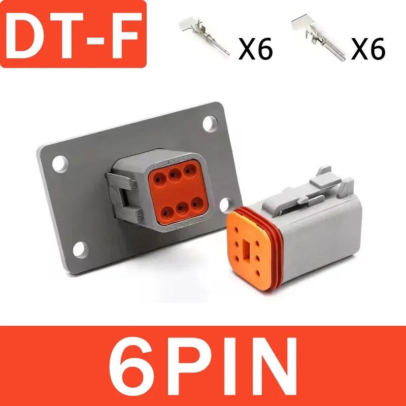 Разъем Deutsch DT-F 6PIN
