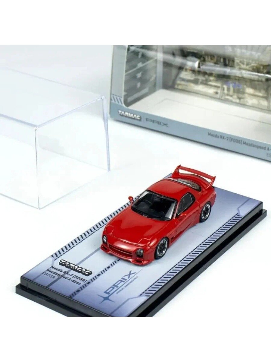 Машинка Tarmac Works 1:64 Mazda RX7 FD3S Mazdaspeed A-Spec Модель легкосплавного автомобиля