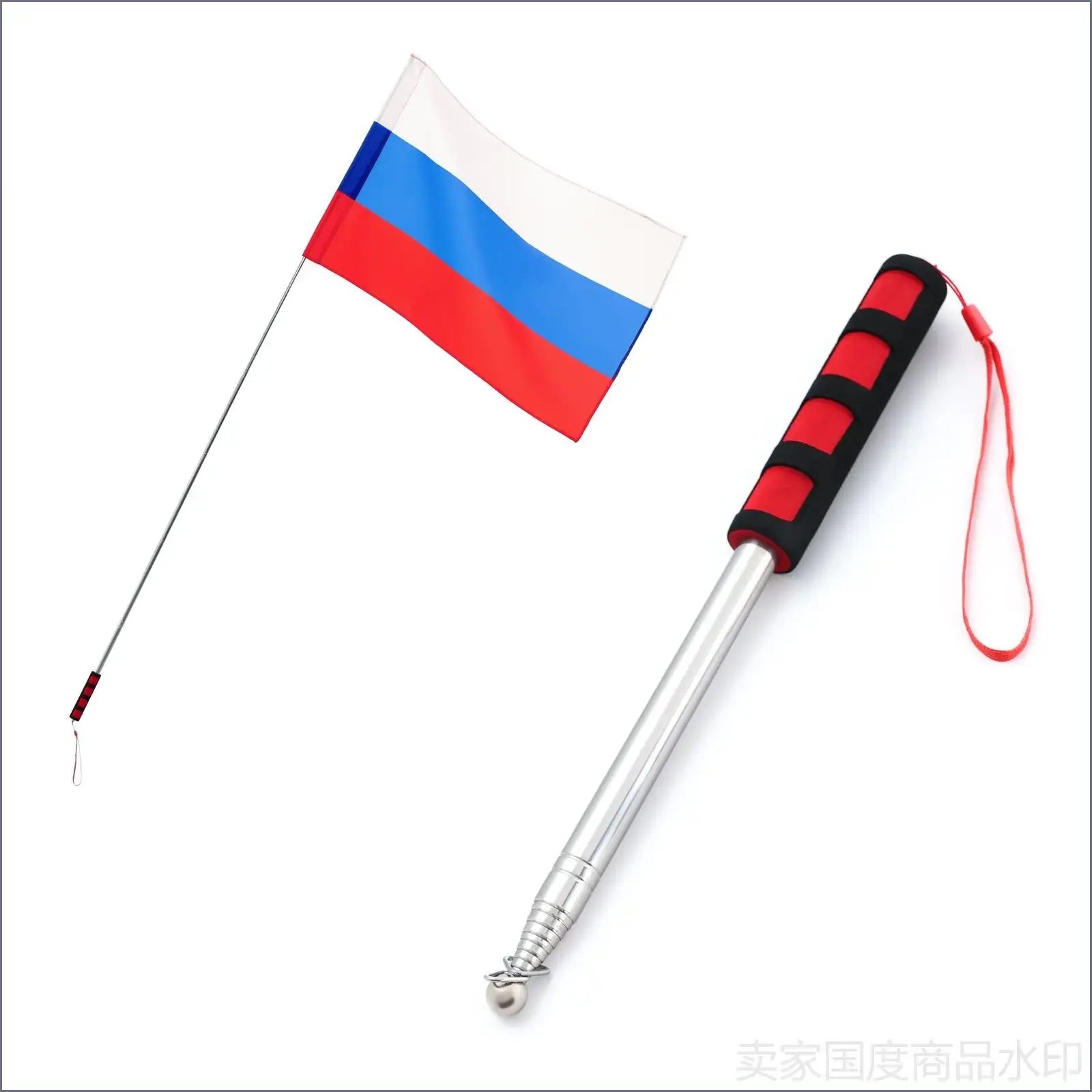 Флагшток выдвижной, 2 м