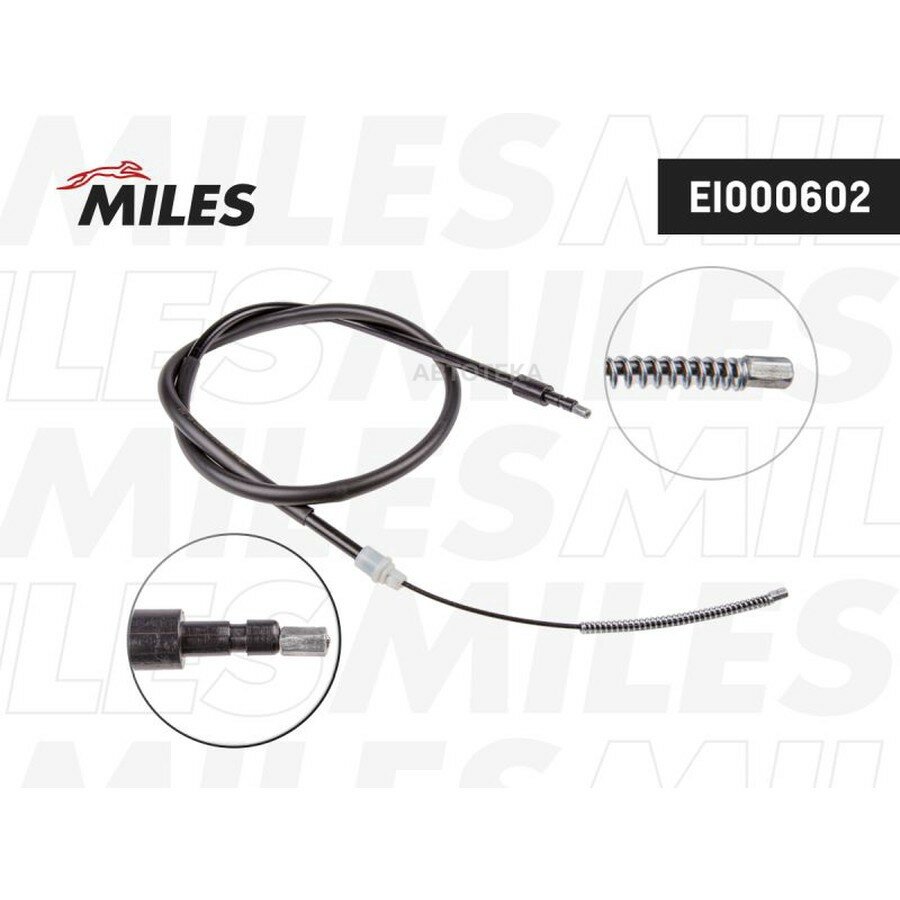 Трос стояночного тормоза правый CITROEN XSARA EI000602 MILES EI000602