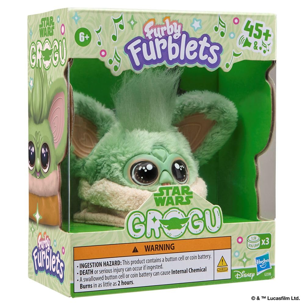 Интерактивная игрушка Furby Furblets Грогу электронный плюш G35981