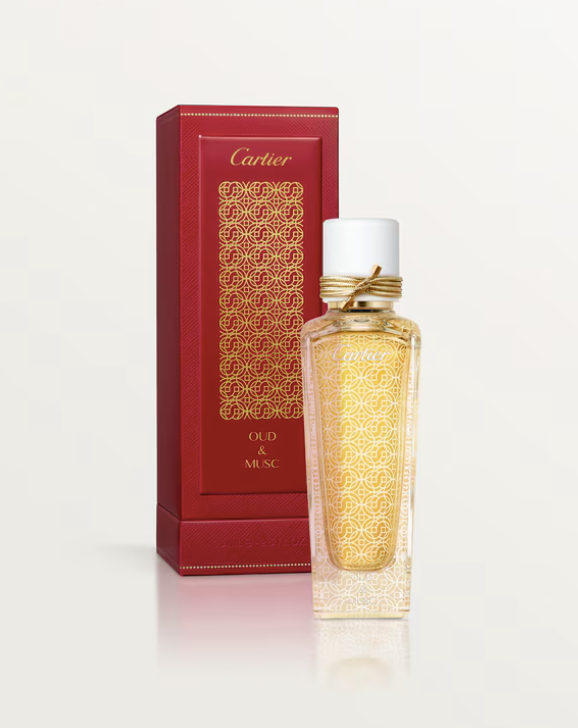 Cartier Les Heures Voyageuses Oud & Musc унисекс духи Parfum 2 мл пробник древесные